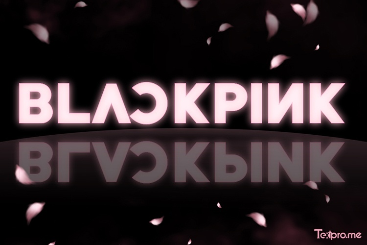 Create Neon Light Blackpink Logo Text Effect Online